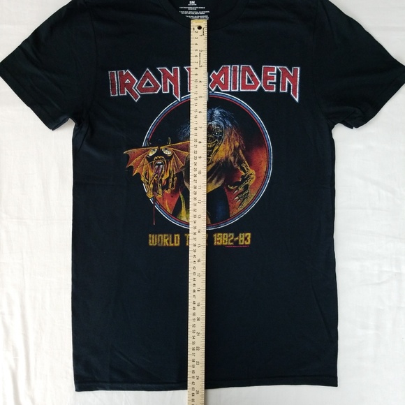 Iron Maiden | Shirts | Iron Maiden World Tour 8283 Licensed Band Merch ...